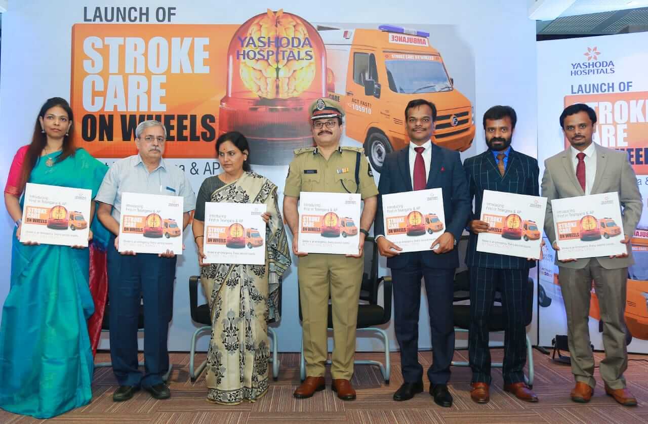 Yashoda Hospitals Launches Stroke Care on Wheels on the Occasion of ...