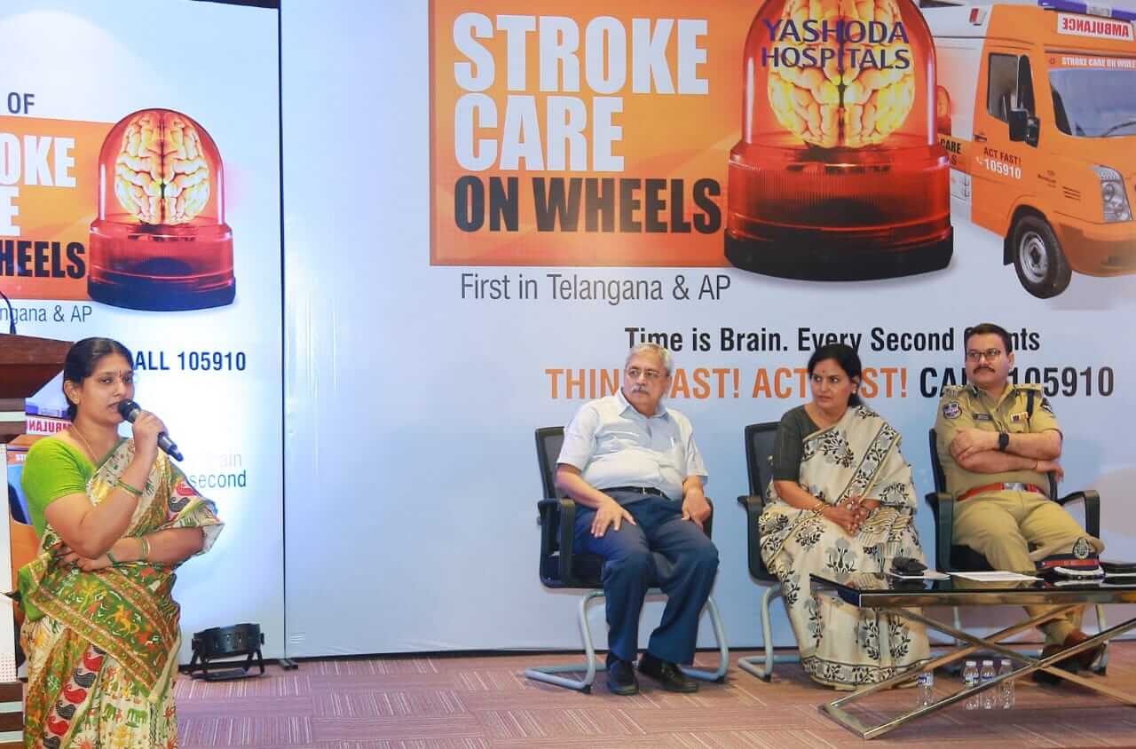 Yashoda Hospitals Launches Stroke Care on Wheels on the Occasion of ...
