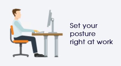Posture at work - Yashoda Hospitals